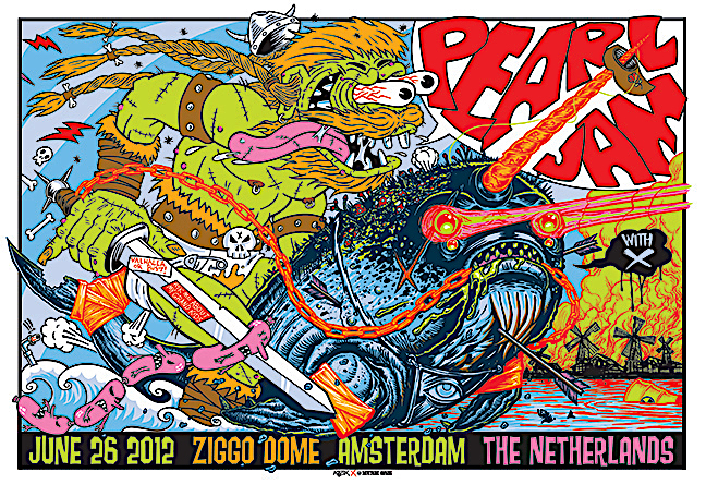 Tim Bierman of Pearl Jam's Ten Club Shares His Favorite PJ Gig Posters ...