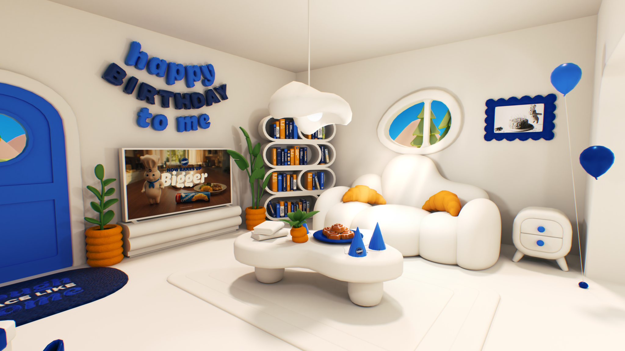The Pillsbury Doughboy Shows Off His Home. It’s Adorably Doughy | Muse ...